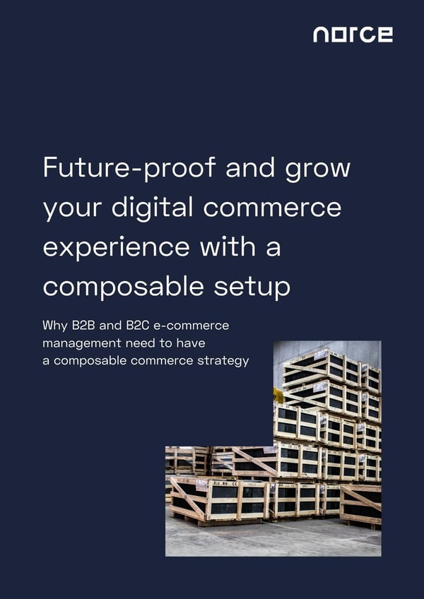 Sammensatt e-handel | Composable Commerce | Norce